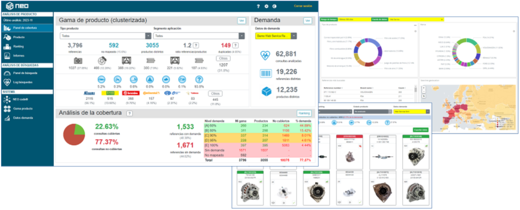 Factory Data - Inteligencia en datos de recambio de automoción